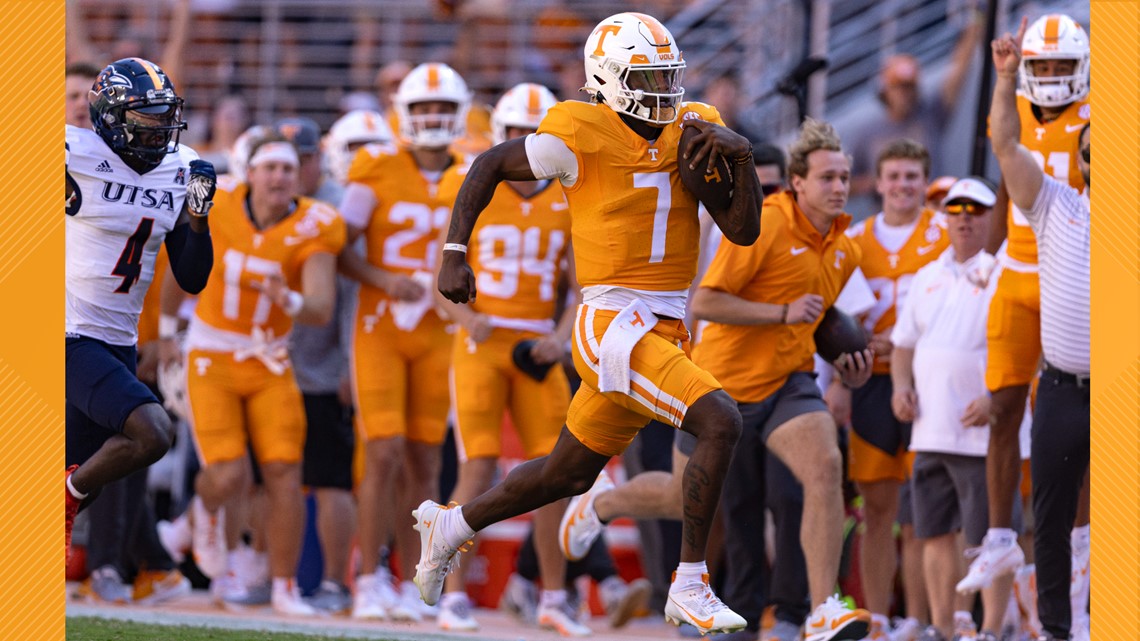 No. 23 Tennessee bounces back and beats UTSA, 45-14 | wbir.com