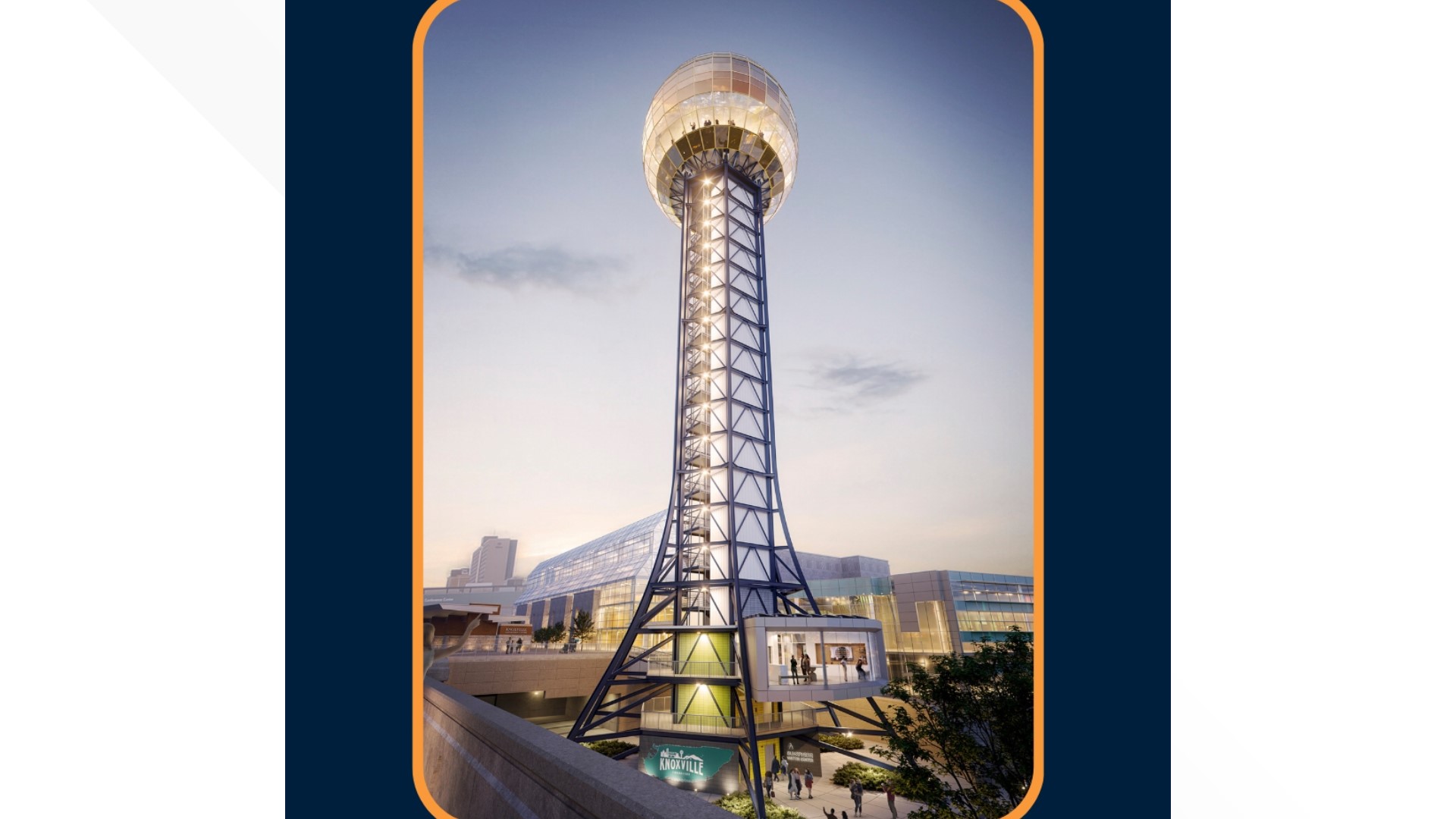 Sunsphere base to have original blue color restored | wbir.com