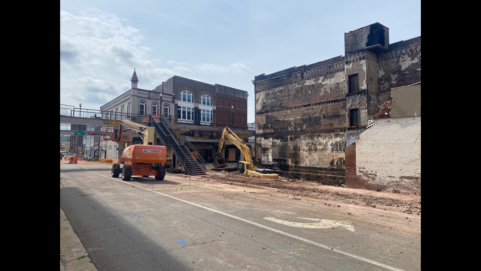 City of Morristown provides update along with images as demolition ...