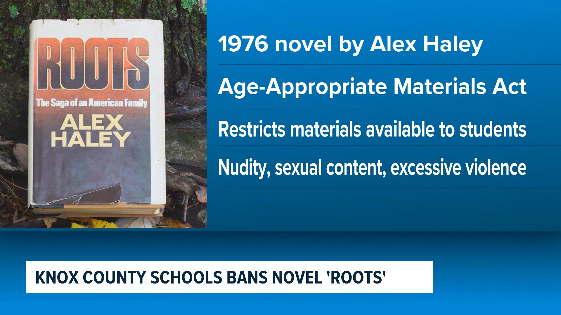 Knox County Schools adds Pulitzer Prize-winning 'Roots' to list of ...