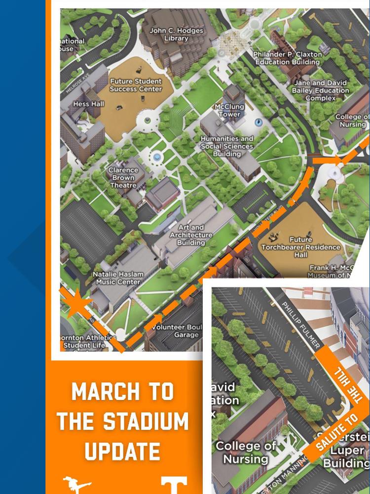 Pride of the Southland Band Changes Gameday Route due to new traffic ...
