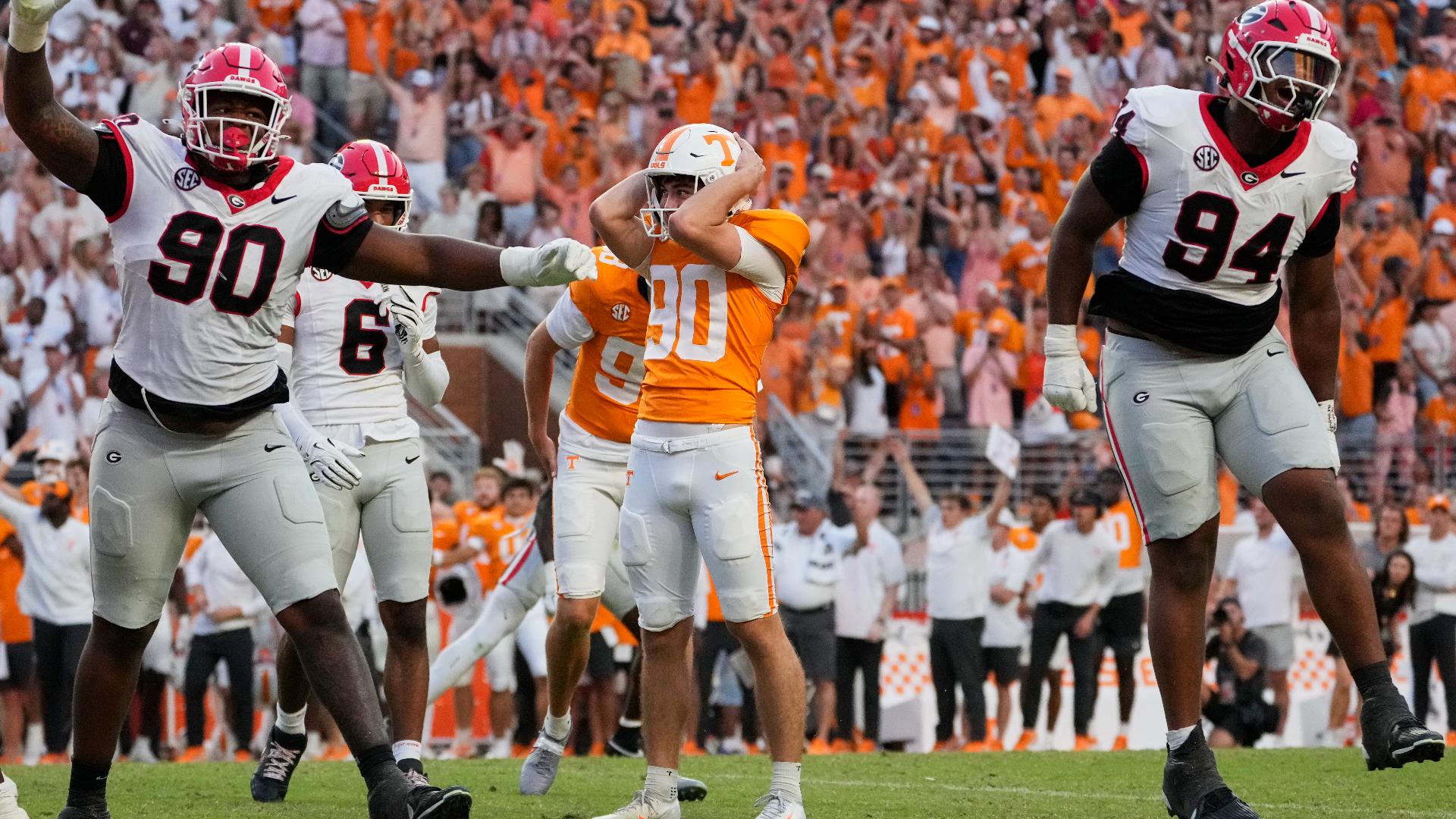 Tennessee's heartbreak: Gilbert's missed field goal seals dramatic loss ...