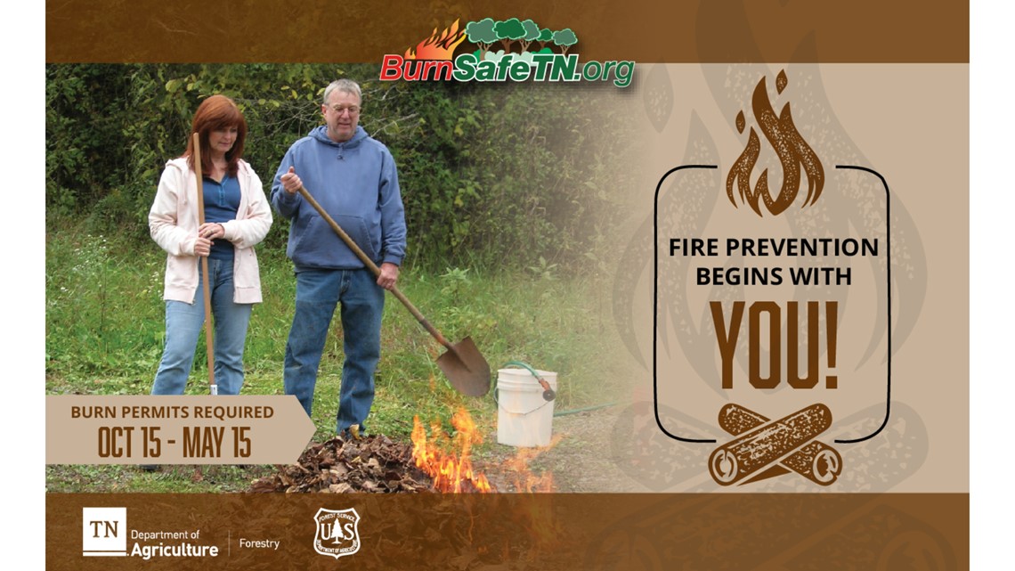 Tennessee debris burn permits required starting Oct. 15 | wbir.com