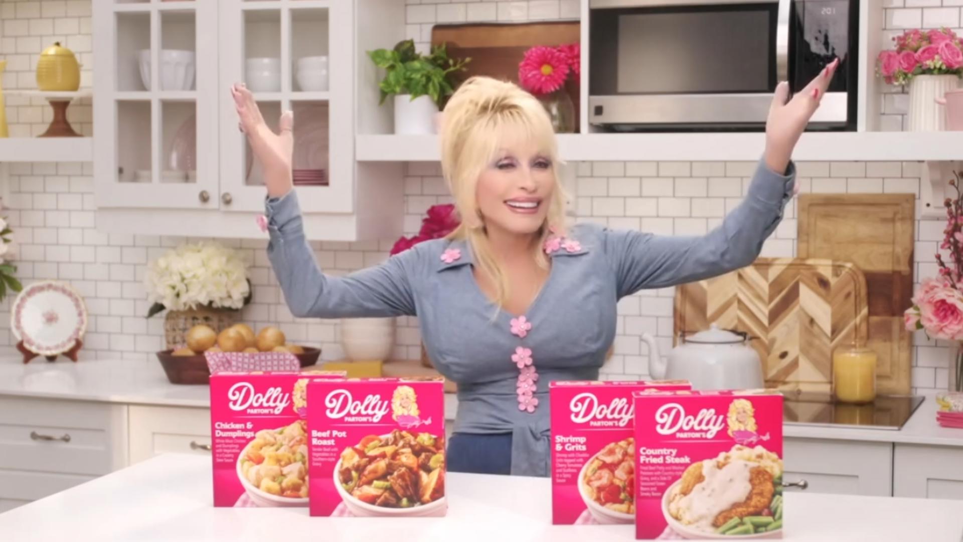 Dolly Parton unveils frozen meals at select stores | wbir.com
