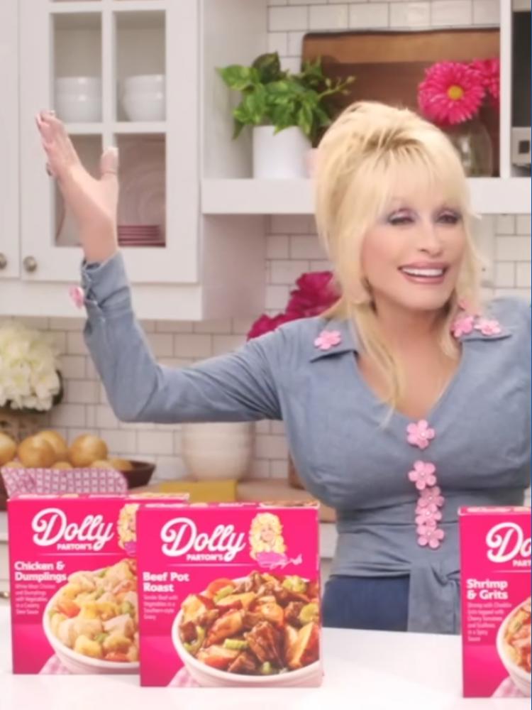 Dolly Parton unveils frozen meals at select stores | wbir.com