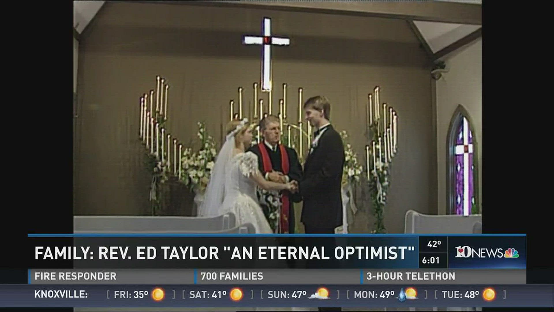 Fire victim Rev. Ed Taylor an "eternal optimist" | wbir.com