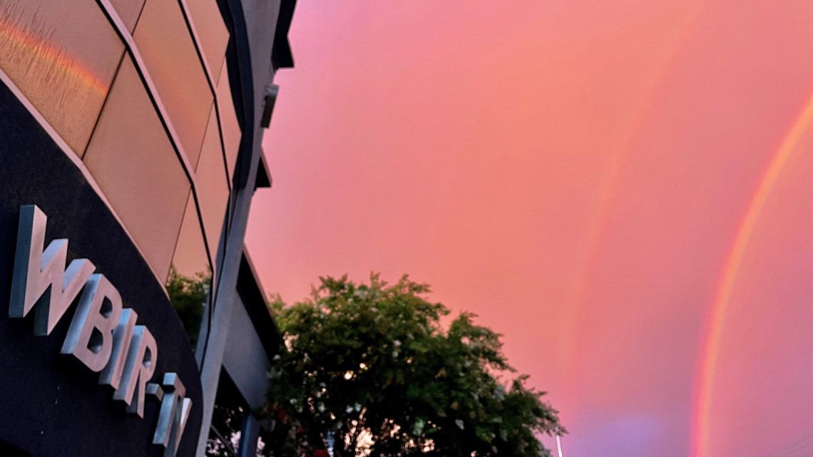 Double-rainbow spotted after storm in East Tennessee | wbir.com