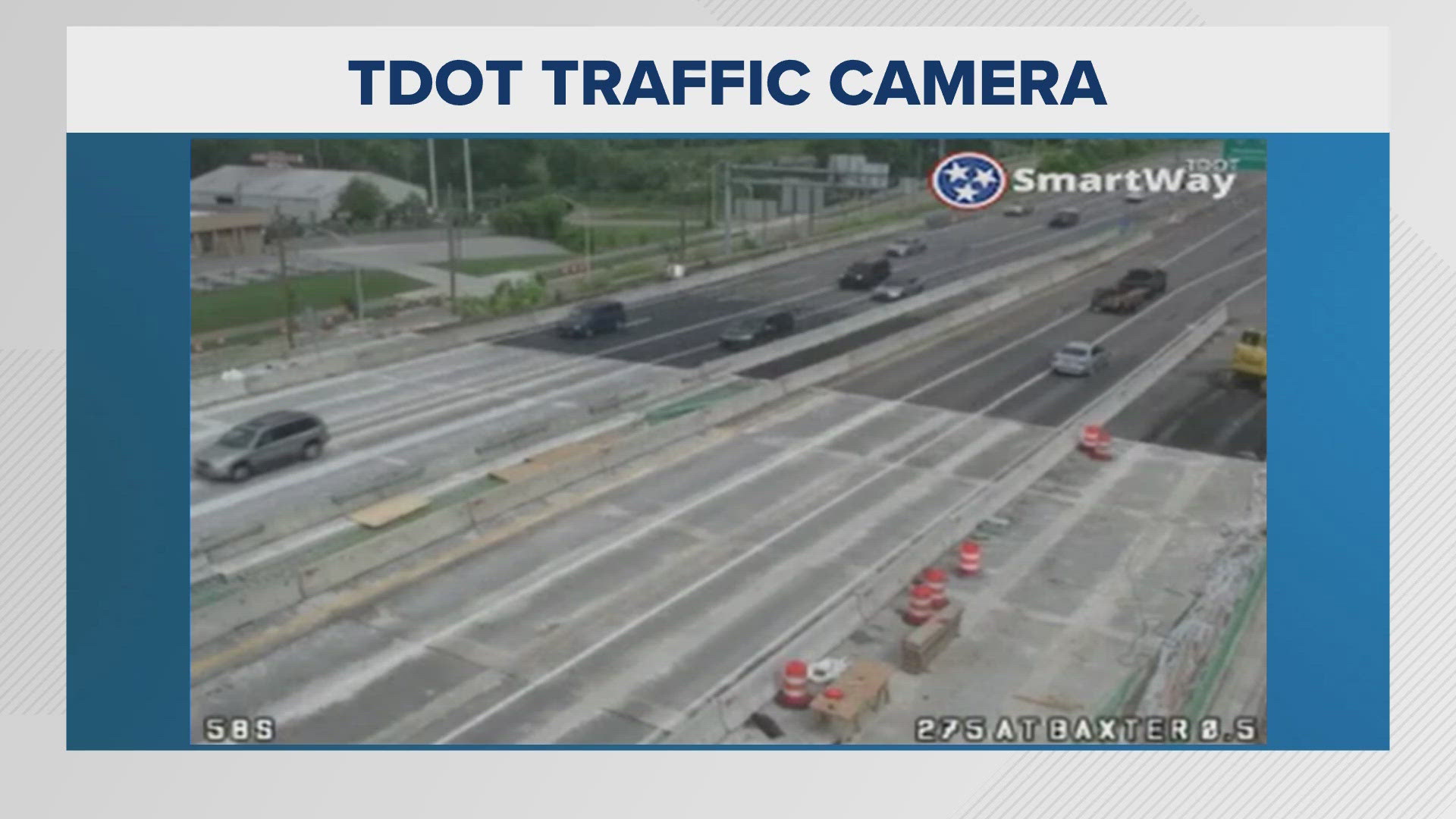 TDOT closes I-275 lanes in Knox County for bridge project | wbir.com