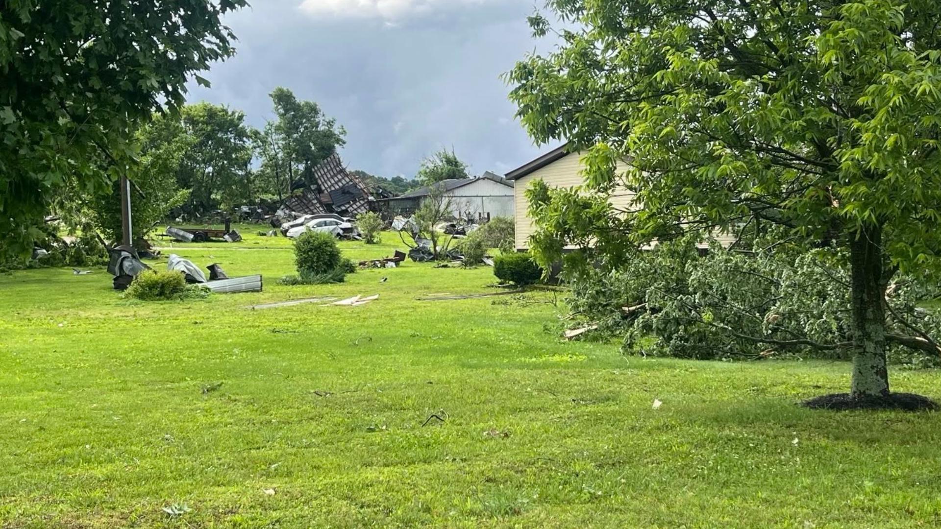 NWS: EF-0 tornado likely hits Loudon/Monroe border injuring five | wbir.com