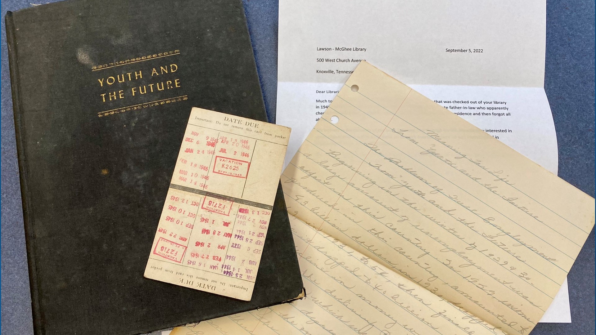 Old library book found after 76 years | wbir.com