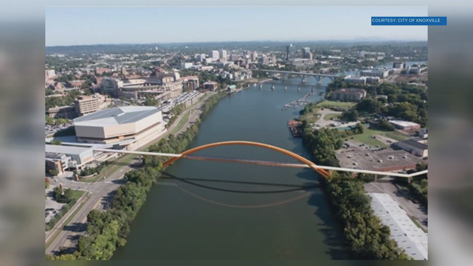 Knoxville secures $24M federal grant for pedestrian bridge | wbir.com