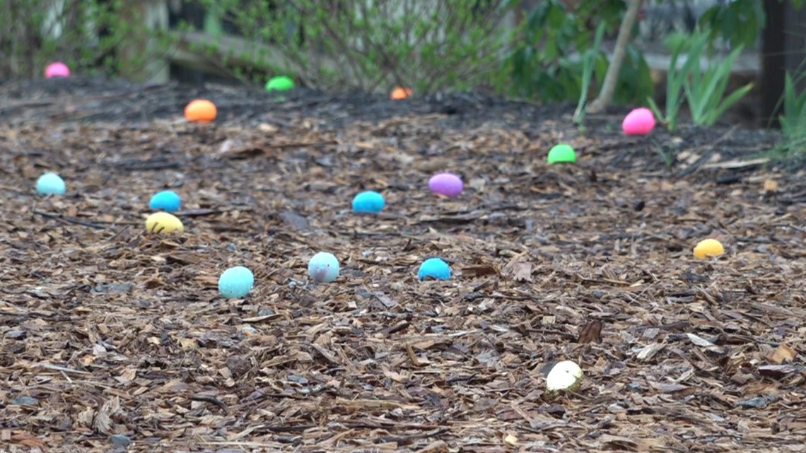 Ancient Lore Village places over 2,000 eggs for Saturday Easter egg ...