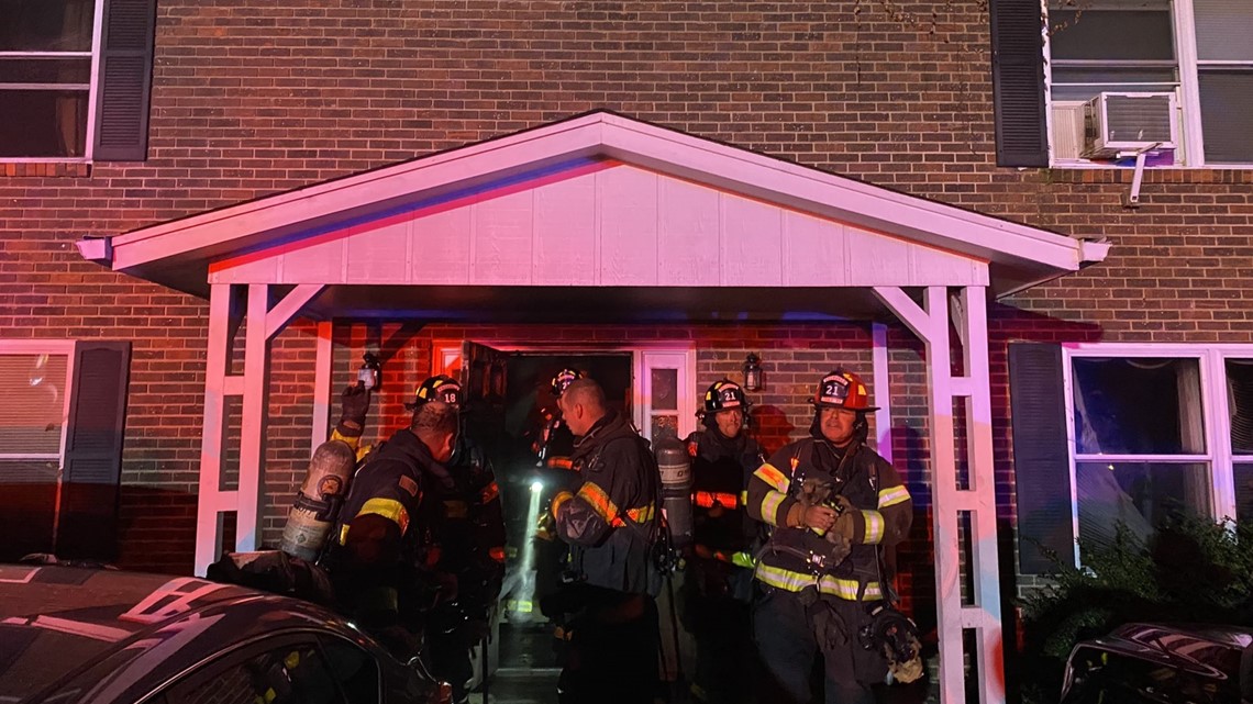 KFD: Seven people being treated for smoke inhalation after fire ...