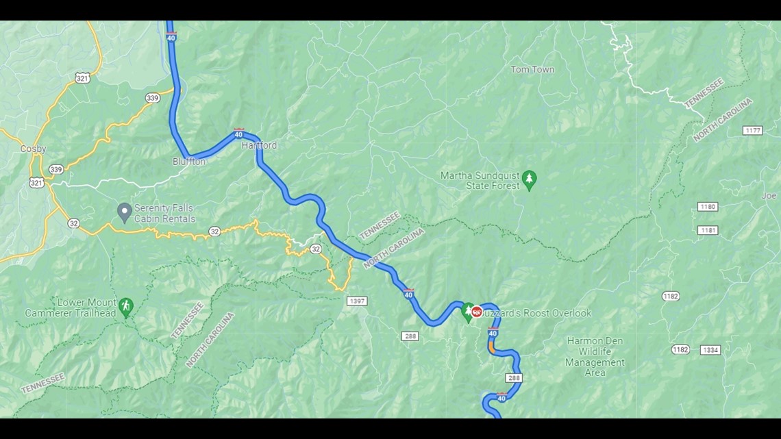 I-40 work near NC-TN line will include wildlife migration paths | wbir.com