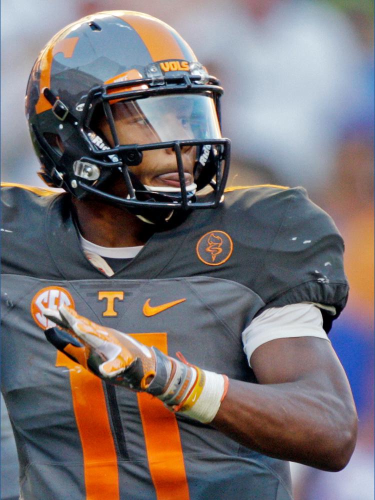 Butch Jones, former Tennessee football players celebrate Josh Dobbs ...