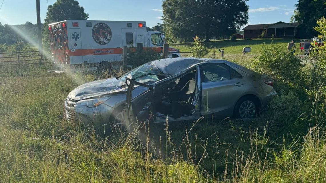 Driver hospitalized after Highway 68 bus crash in Meigs County | wbir.com