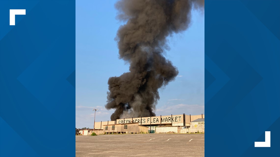 'It's very heartbreaking' | Vendors respond after fire at Green Acres ...