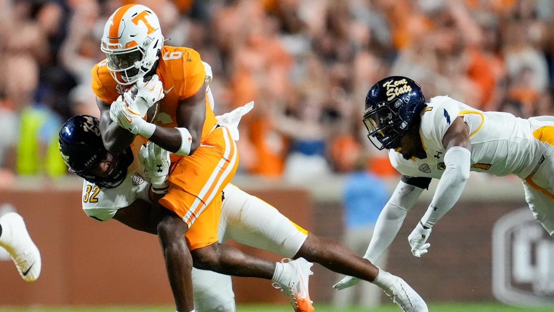 No. 7 Tennessee dominates Kent State | wbir.com