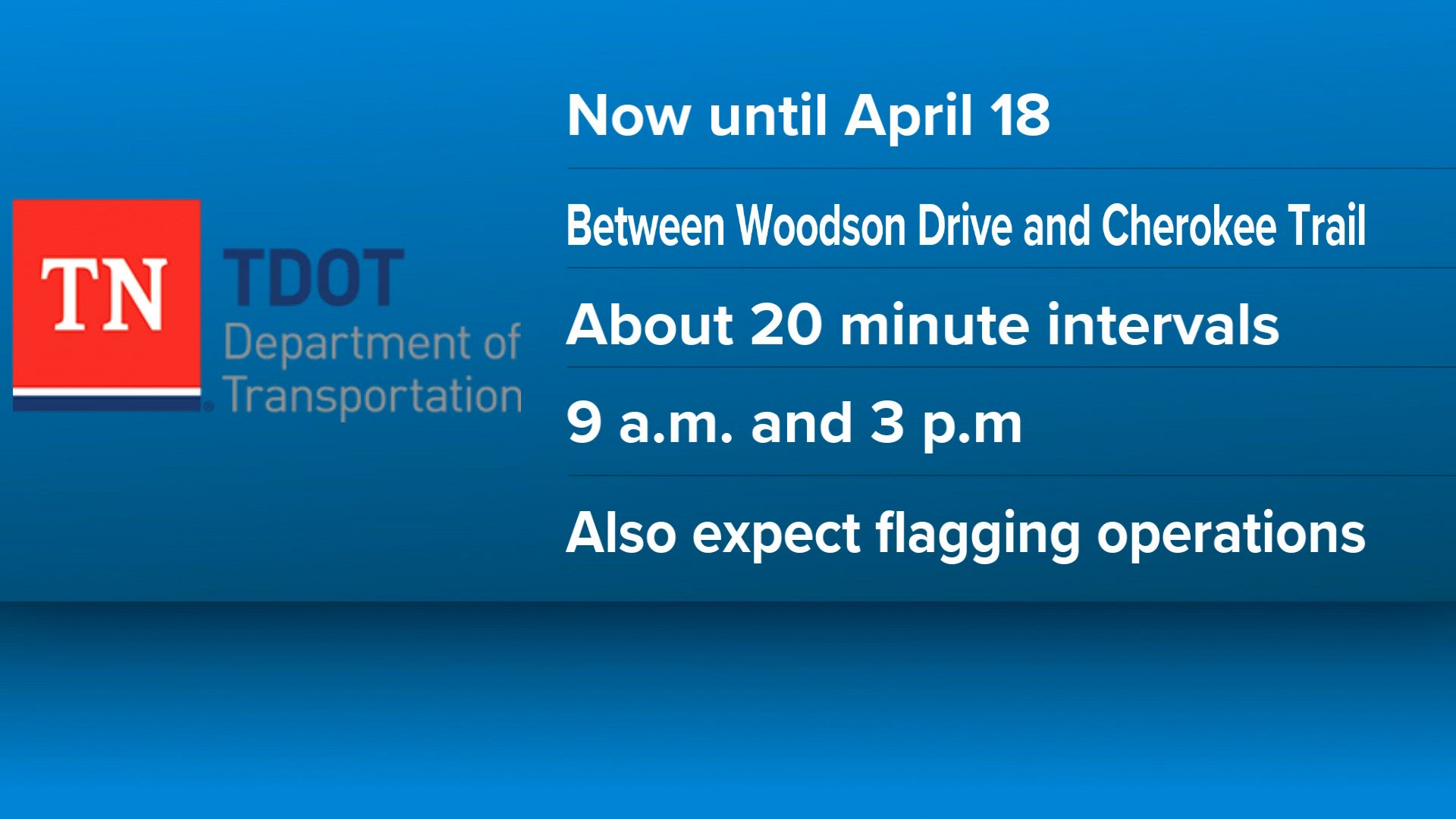 Road construction on Alcoa Highway may cause delays this week | wbir.com