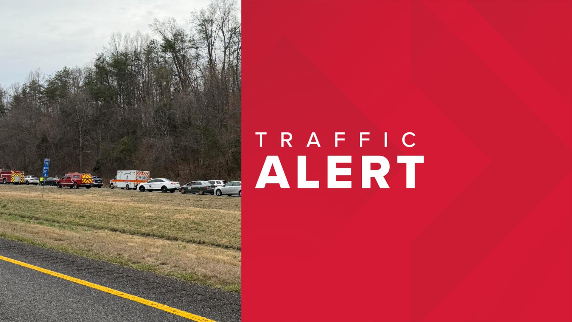 Traffic Alert: I-75 South between Norris and Rocky Top back open after ...
