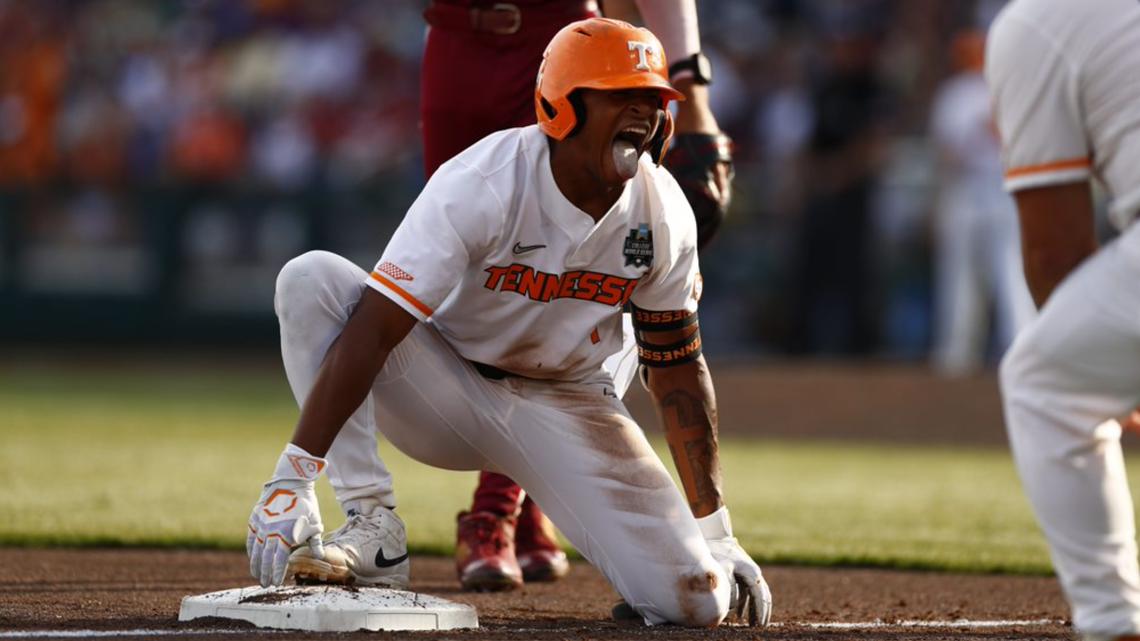 Christian Moore hits for second cycle in Men's College World Series ...