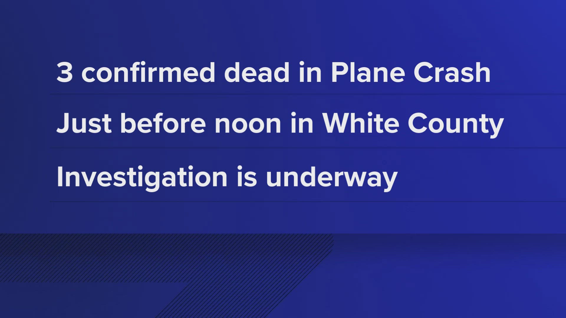 Fatal plane crash in Middle Tennessee kills at least 1 | wbir.com