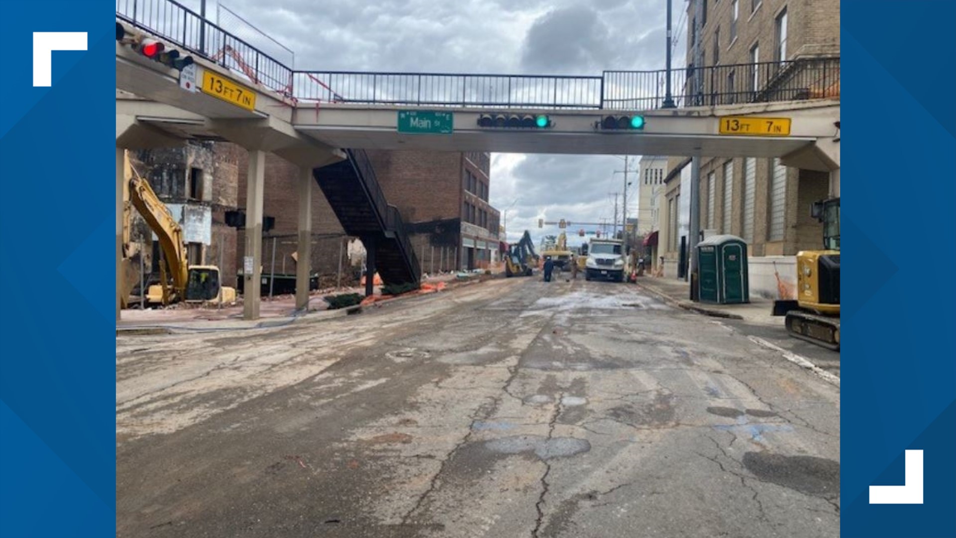 City of Morristown provides update along with images as demolition ...