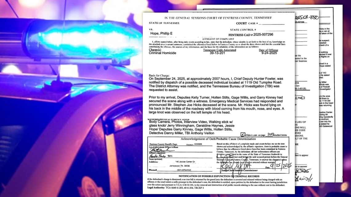 Latest details in the killing of Stephen Joe Hicks in Fentress County ...