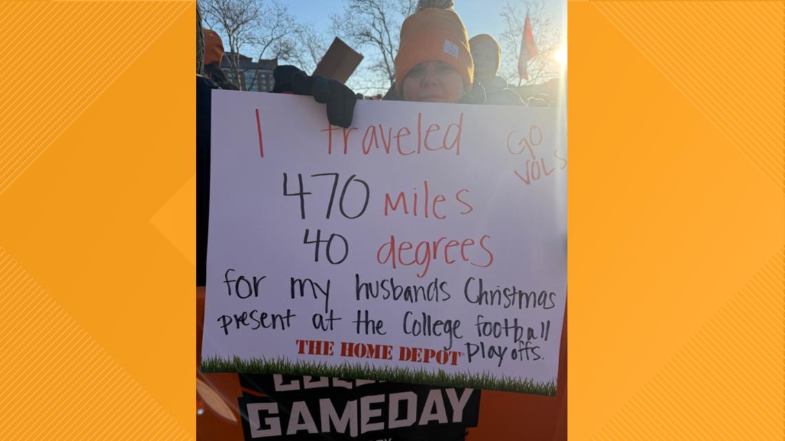 Vols fans show up for 'College Gameday' | wbir.com