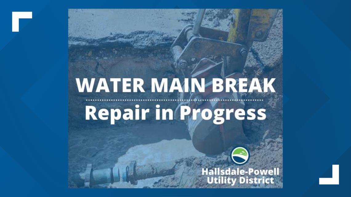 Crews responding to water main break in Powell, utility district says ...