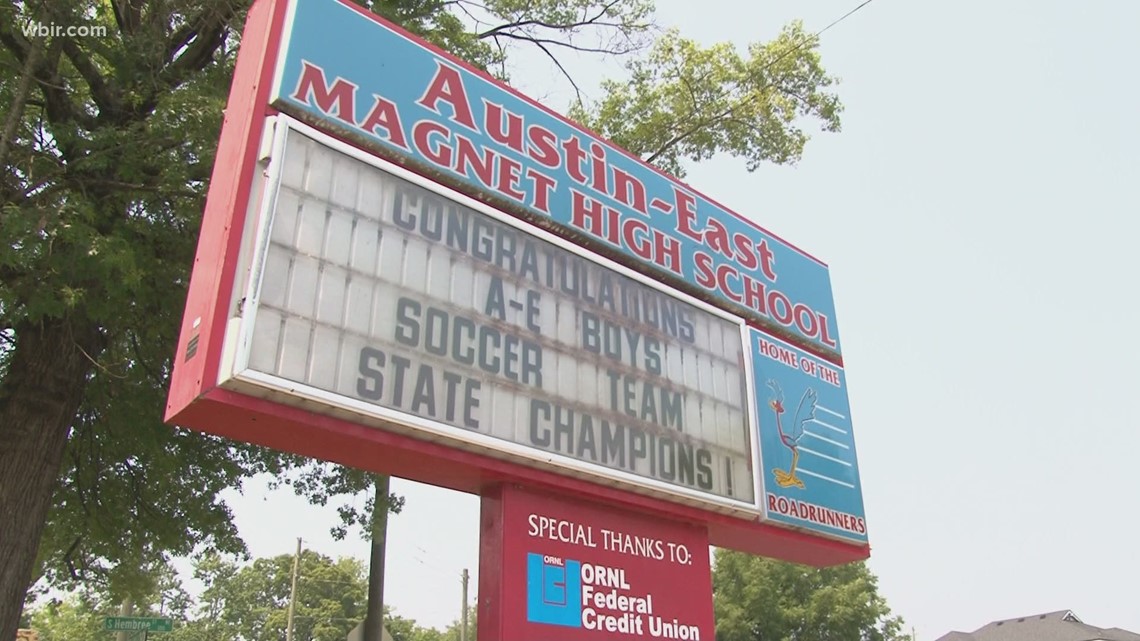 Austin-East High School gets new electronic sign to improve community ...