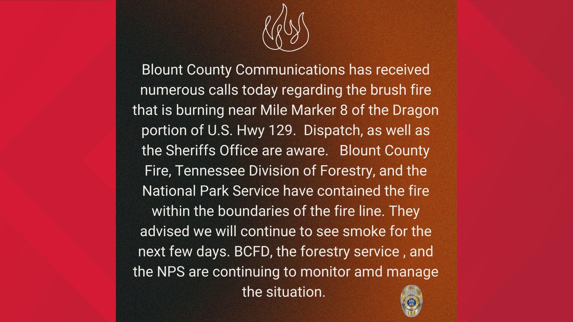 'The Dragon' reopens in Blount County after brush fire | wbir.com