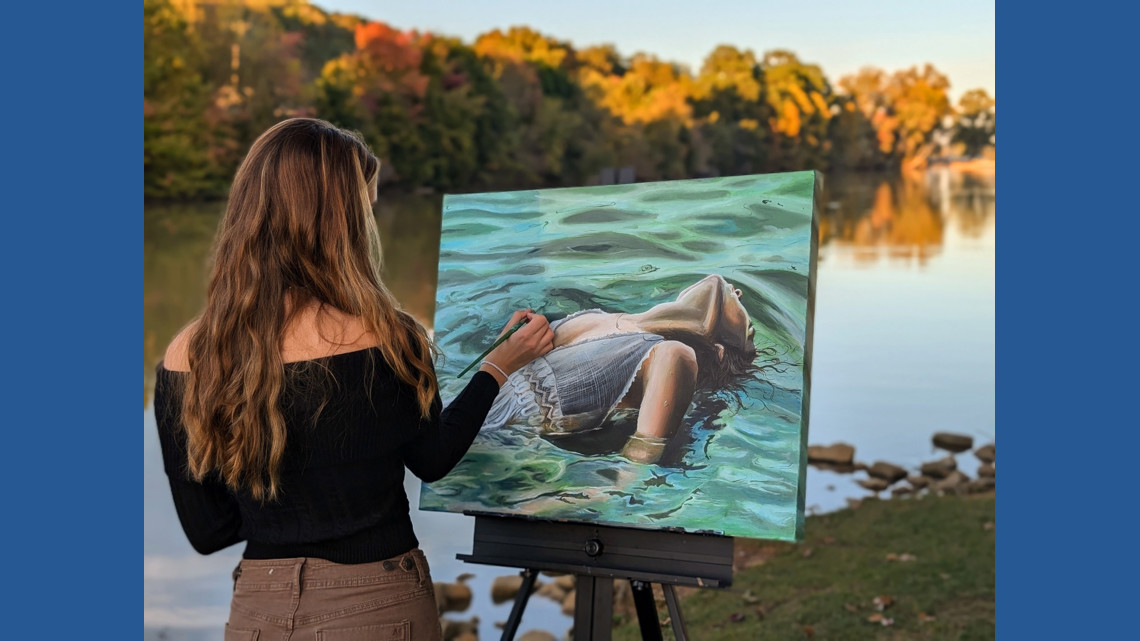 Bearden High School Senior in the running for 'Bob Ross Presents ...