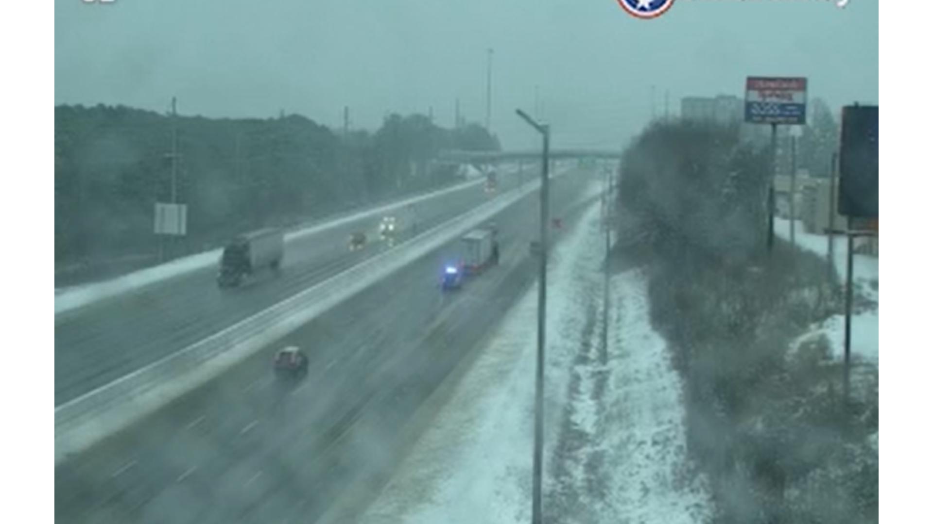 Road Conditions in East Tennessee: Snow creates hazardous travel ...