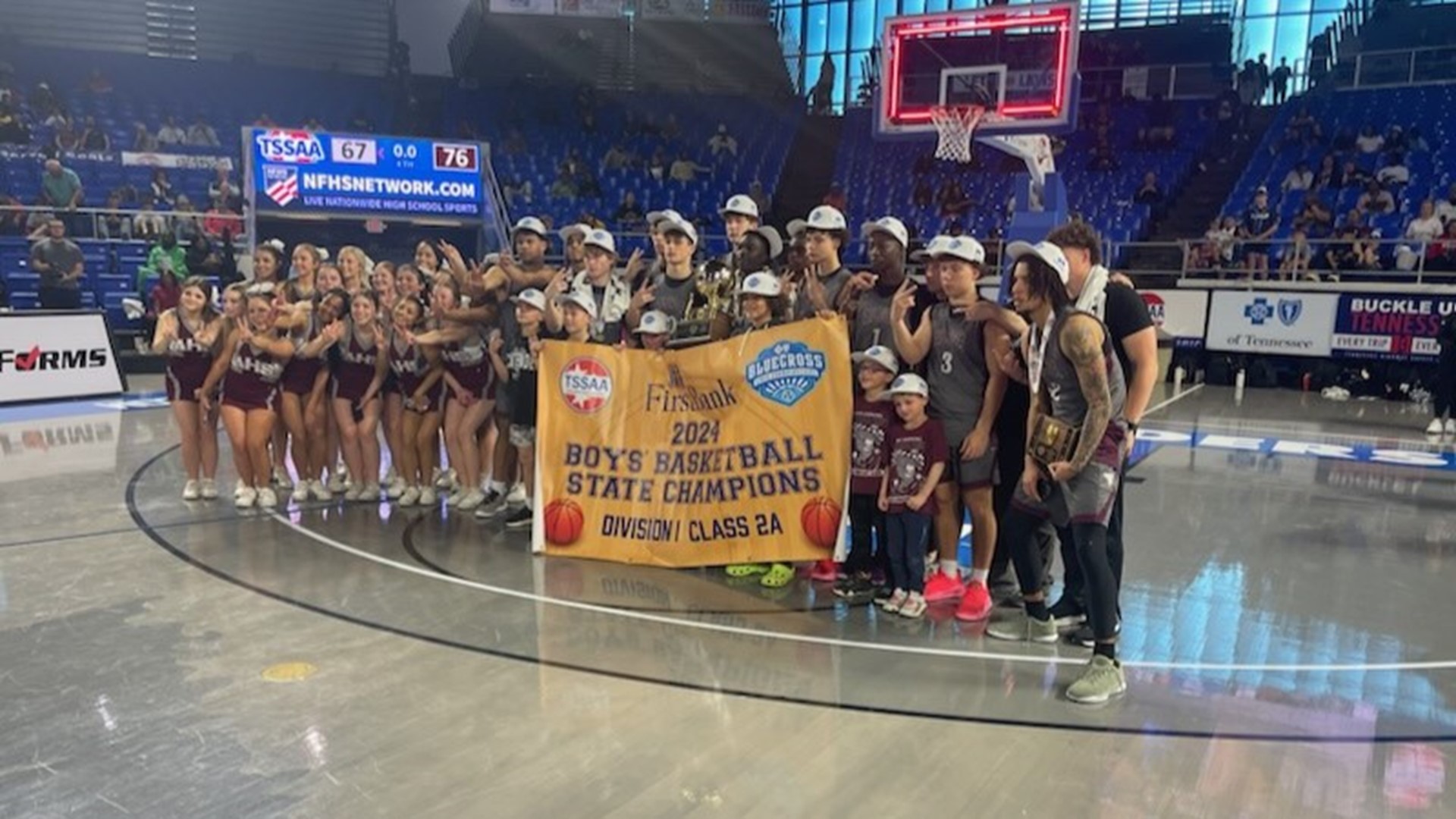 Alcoa boys' basketball wins second-straight 2A state title | wbir.com