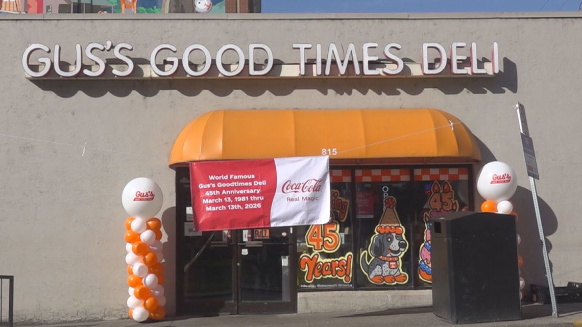 Knoxville's Gus's Good Times Deli celebrates 45 years | wbir.com