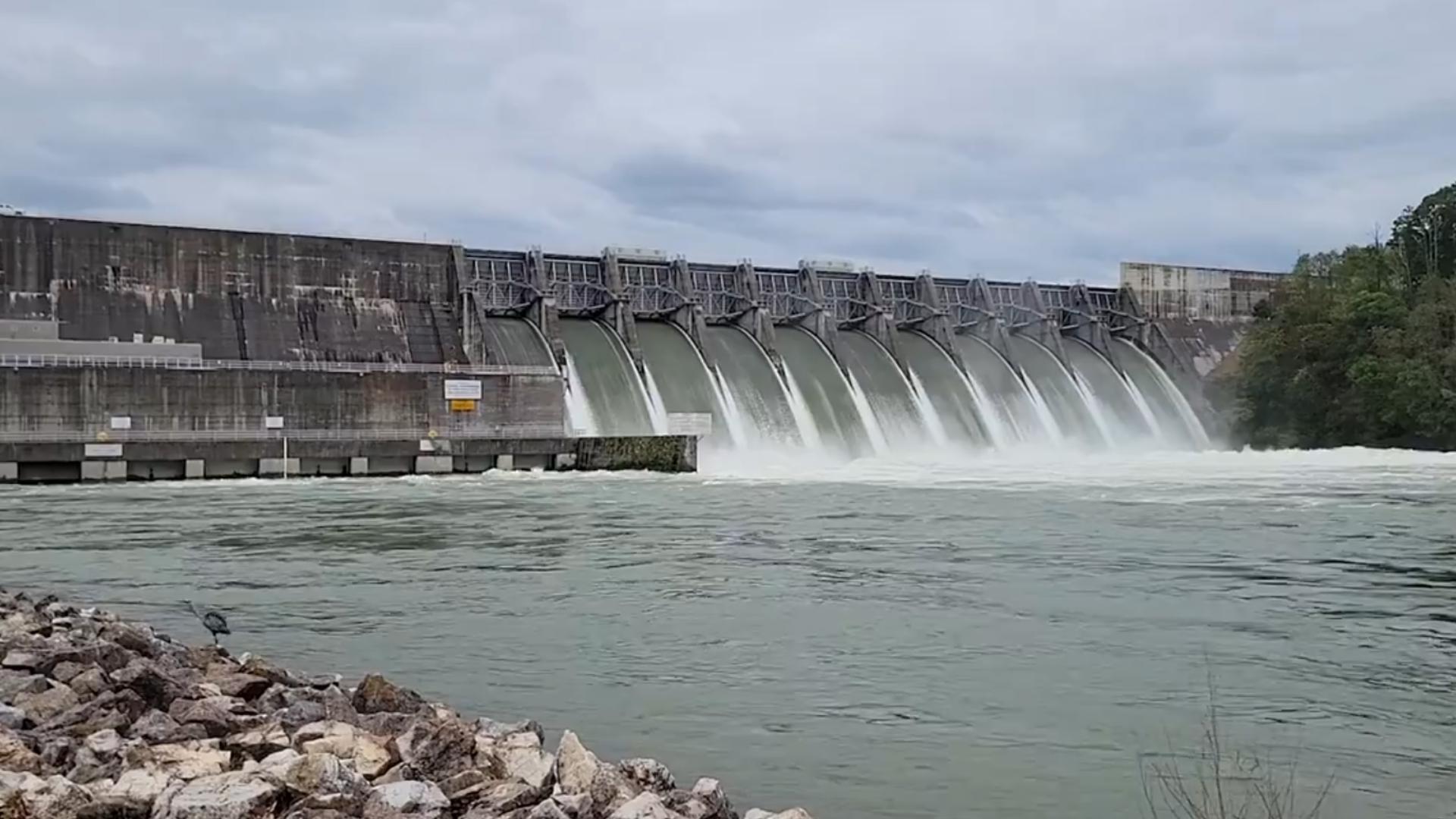 Douglas and Watauga dams releasing increased volumes of water ...