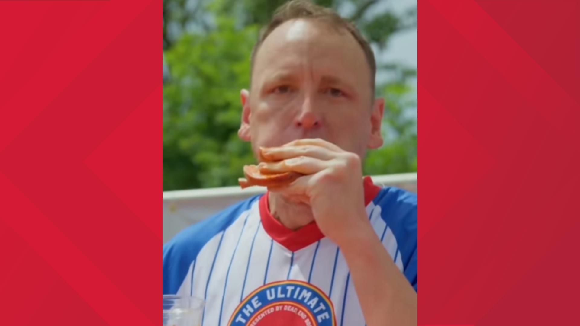 Joey Chestnut aims to defend bologna record in Knoxville | wbir.com