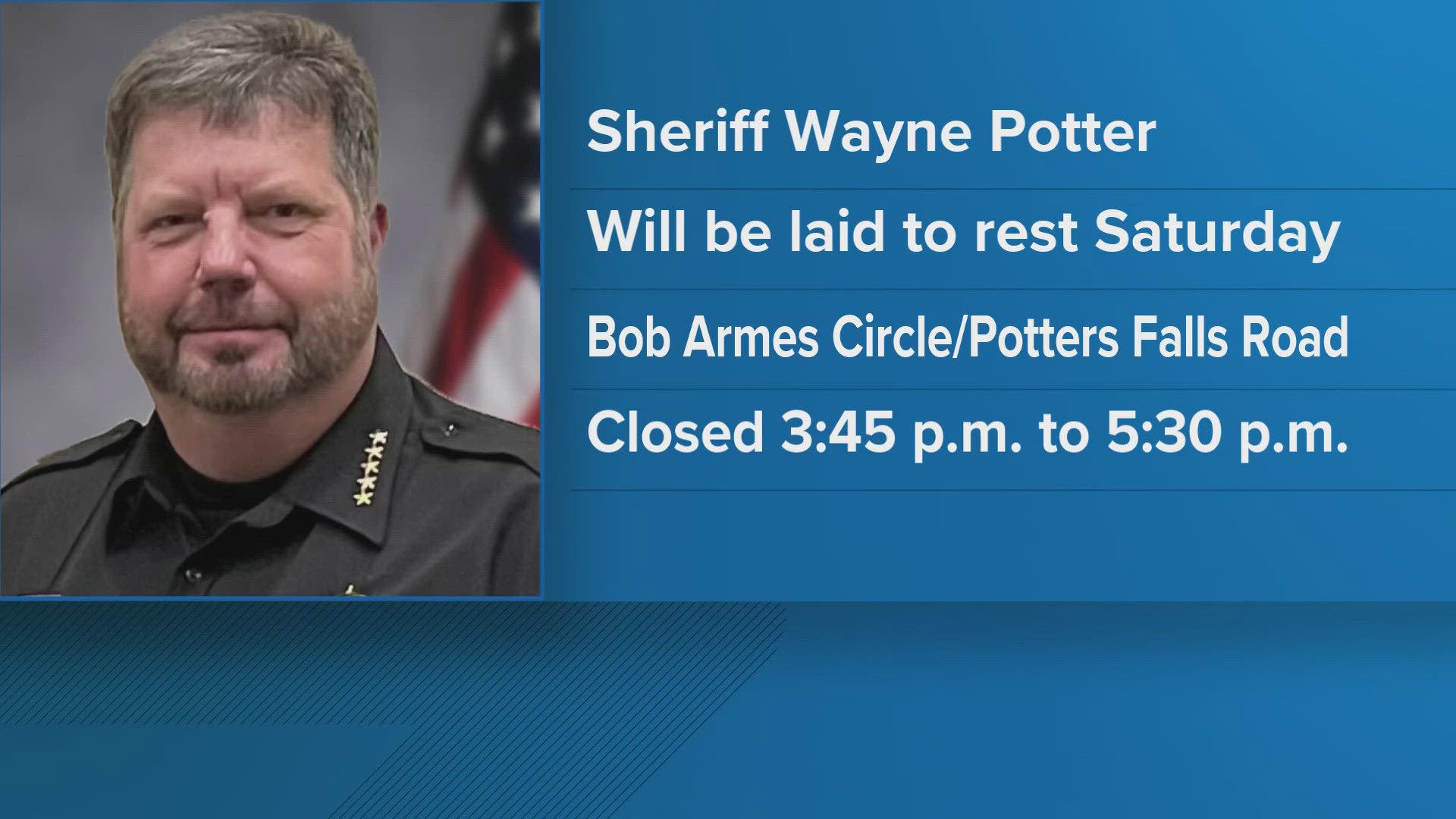 Morgan County honors late Sheriff Wayne Potter with public funeral ...