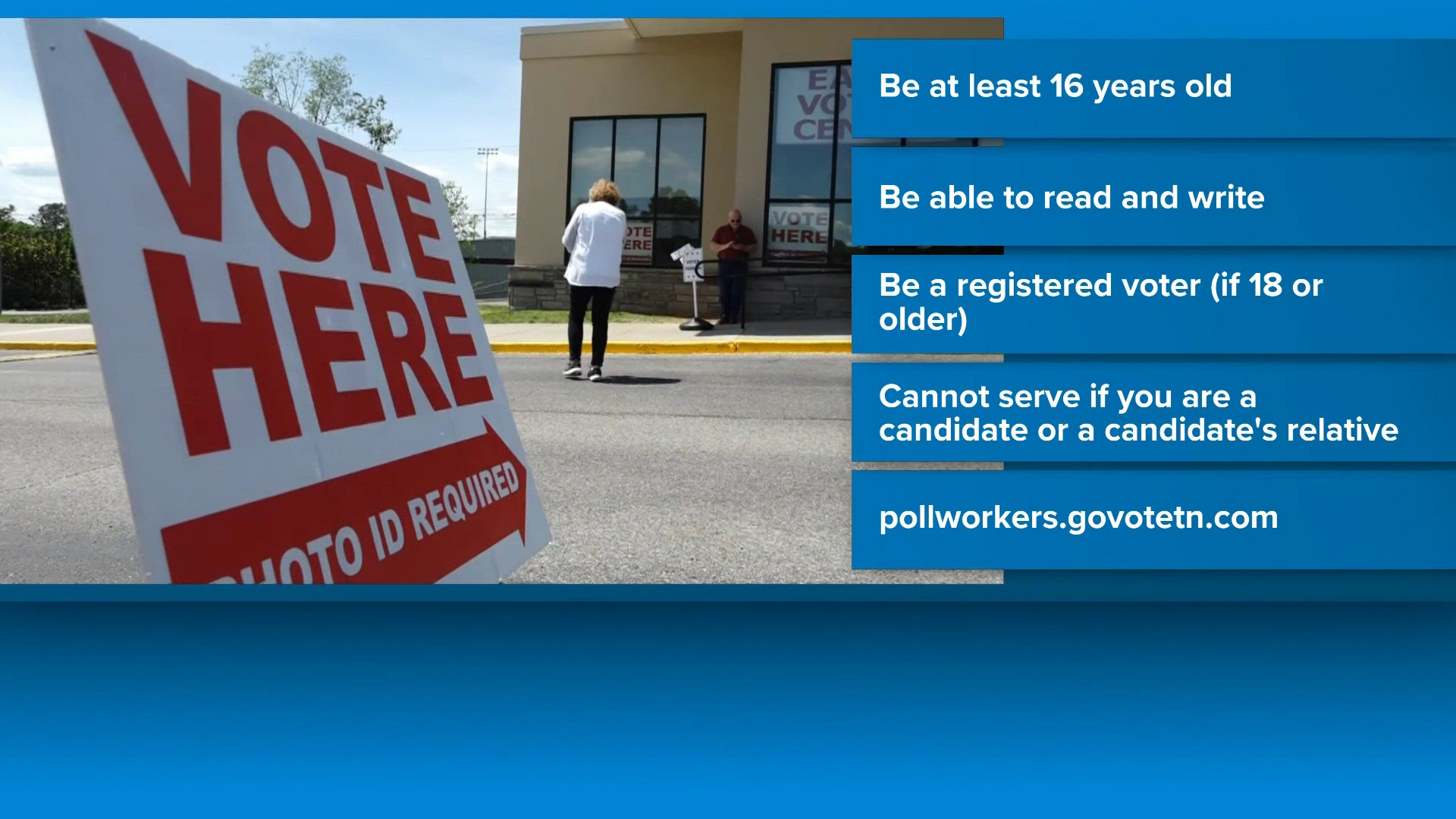 State leaders asking people to volunteer at polling locations for ...