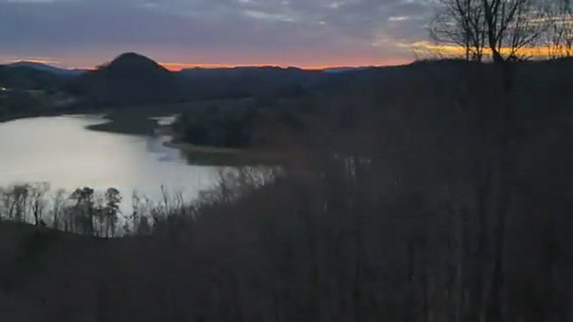 Beautiful sunrise from Lone Mountain | wbir.com
