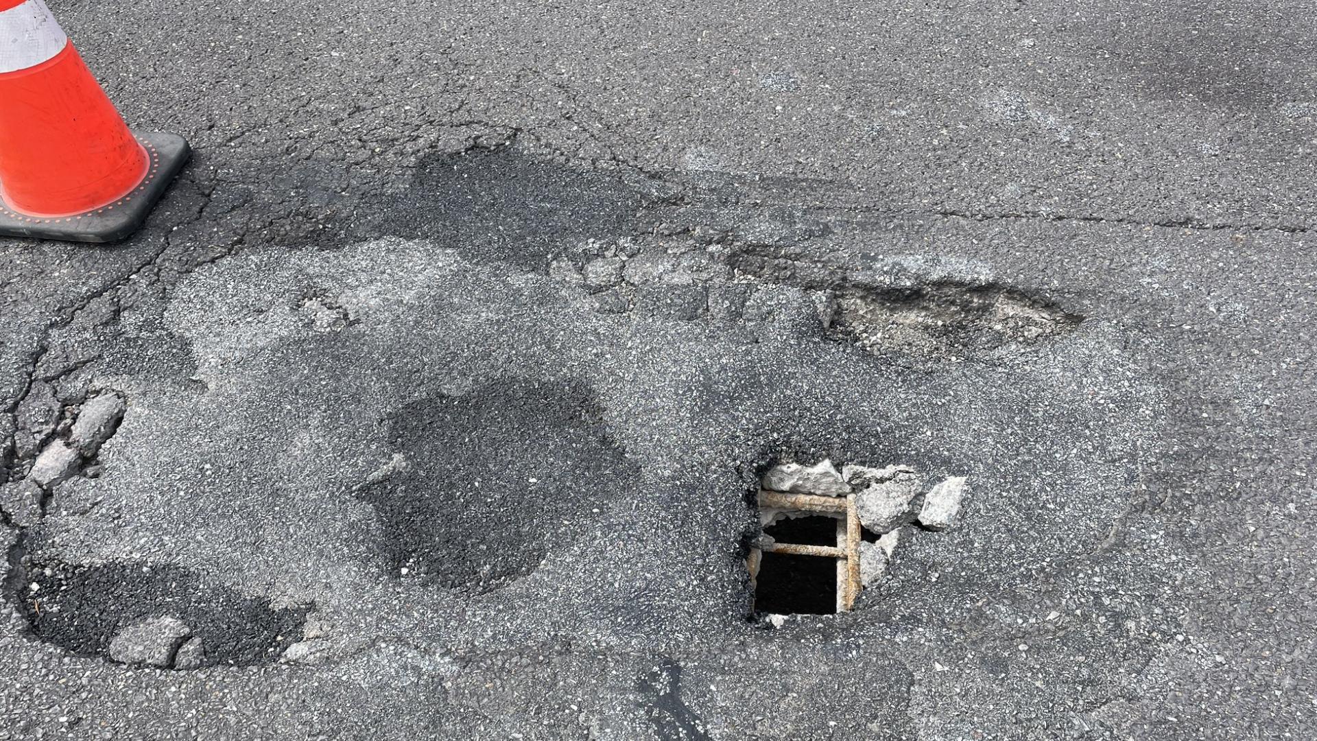 TDOT shares images of pothole repair on I-75 North | wbir.com