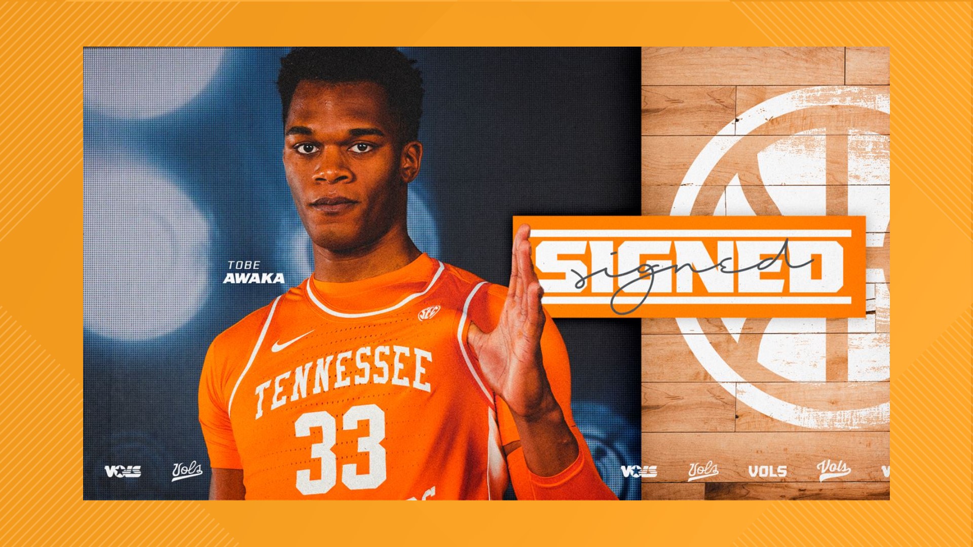 Tennessee Basketball signs power forward Tobe Awaka | wbir.com