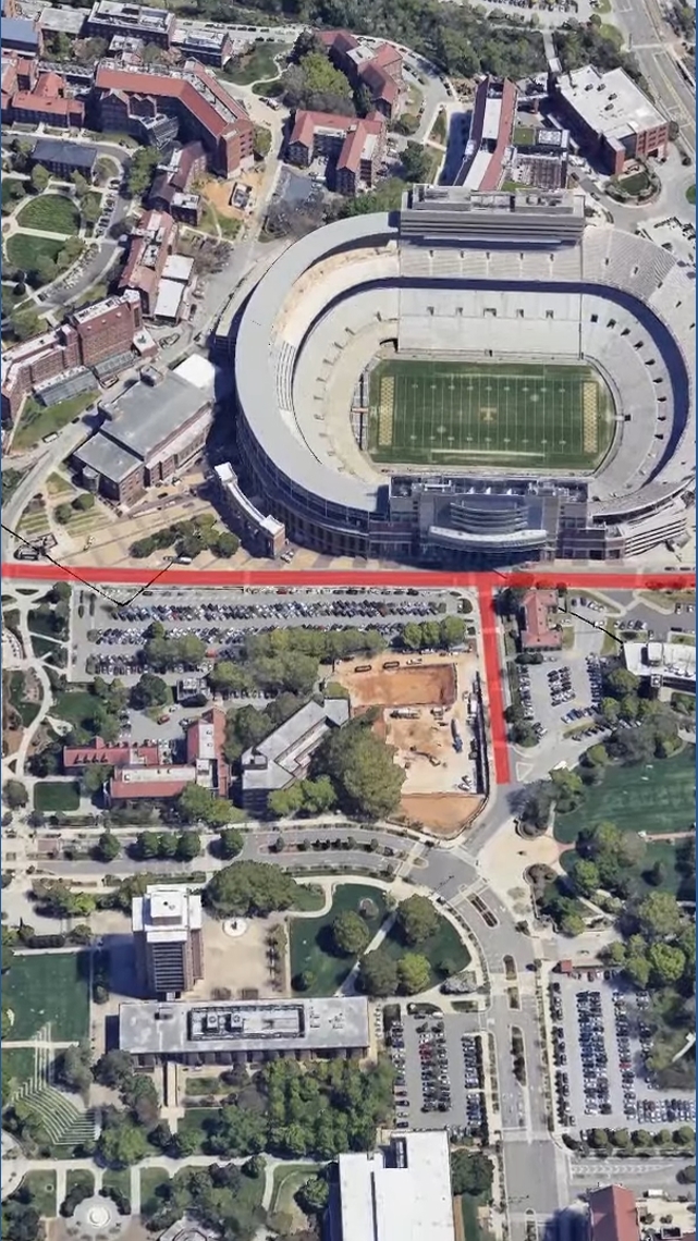 Pride of the Southland Band Changes Gameday Route due to new traffic ...