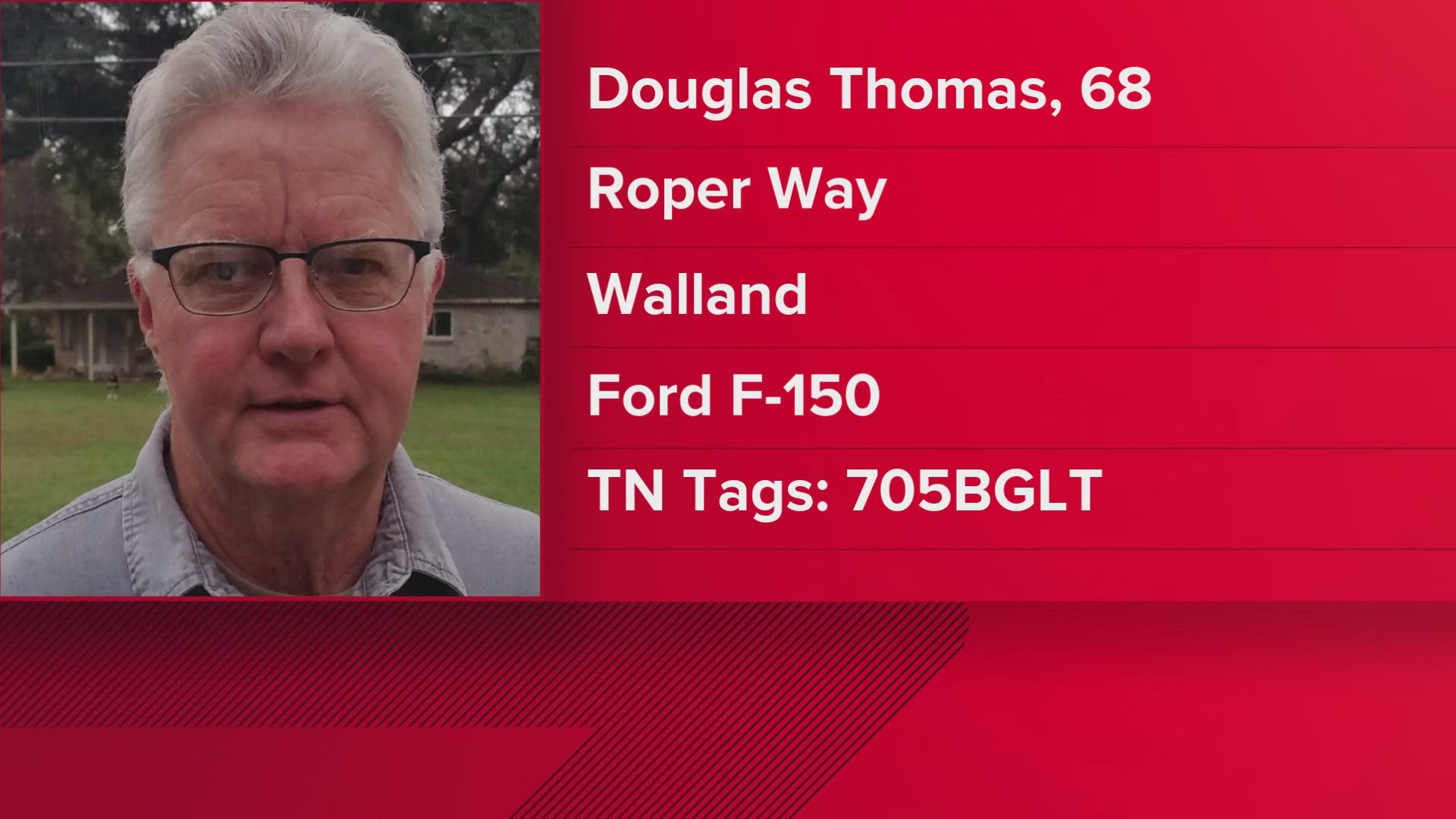 TBI: Blount County man found safe; Silver Alert canceled | wbir.com