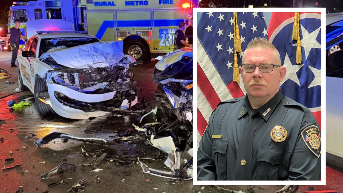 Deputy hospitalized after 'serious' head-on crash while responding to ...