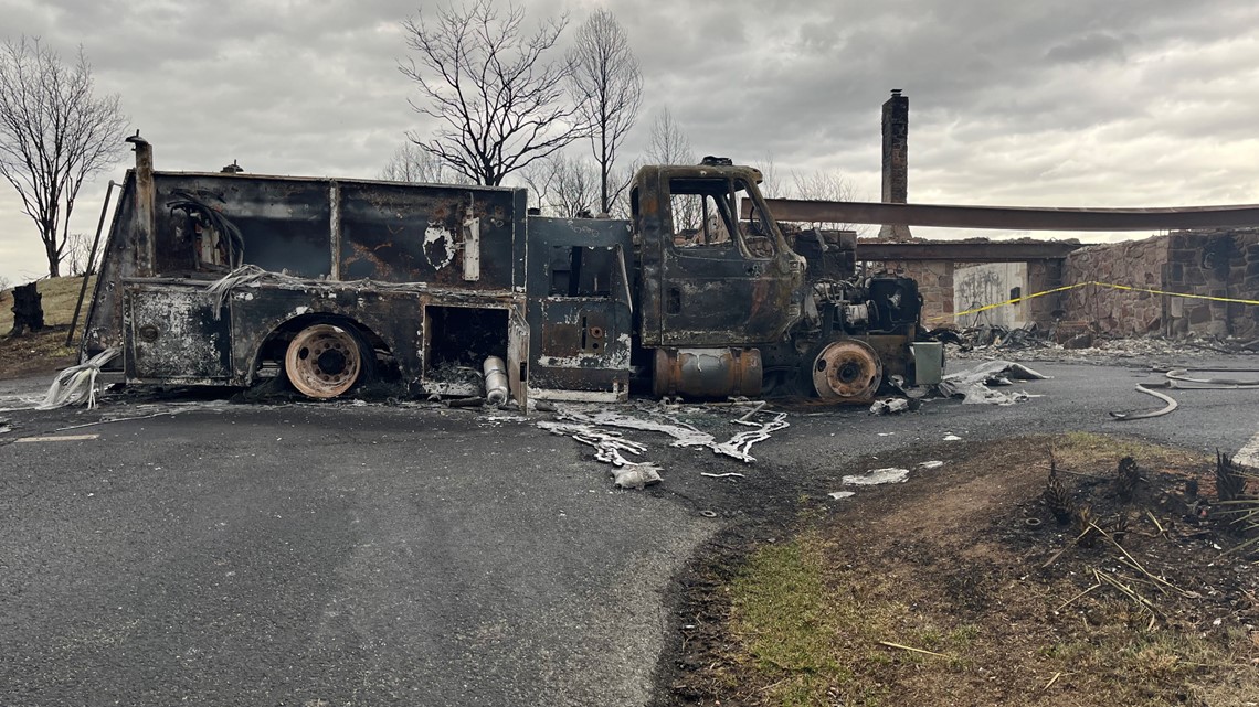 Firefighters recount harrowing moments trapped by flames | wbir.com