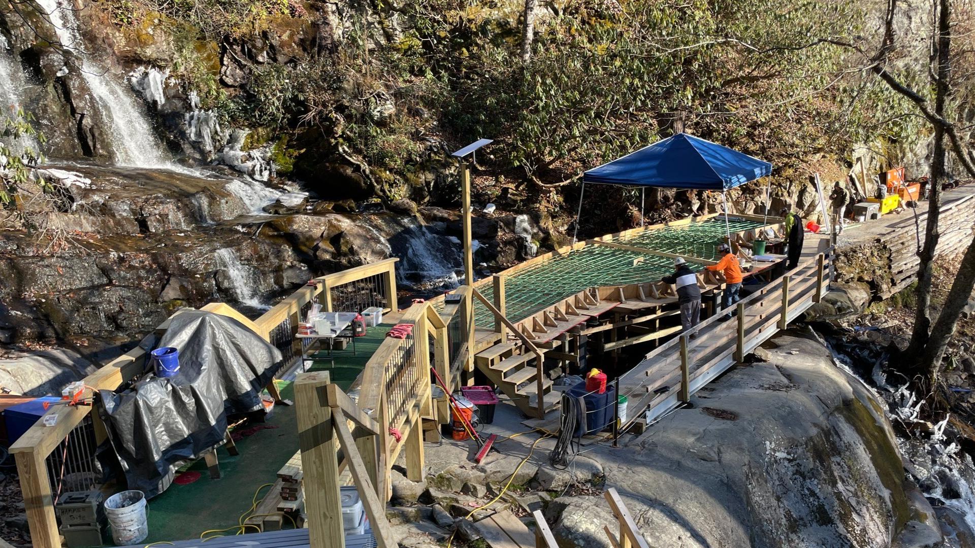 Great Smoky Mountains National Park shares progress on beloved trail ...