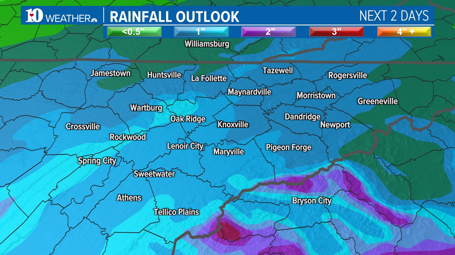 Heavy rain could cause flooding Wednesday night and Thursday | wbir.com