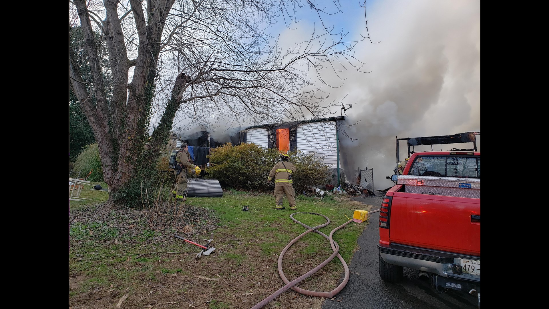 No injuries reported after house fire in Powell | wbir.com